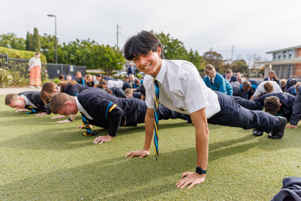 The Push Up Challenge - William Clarke College